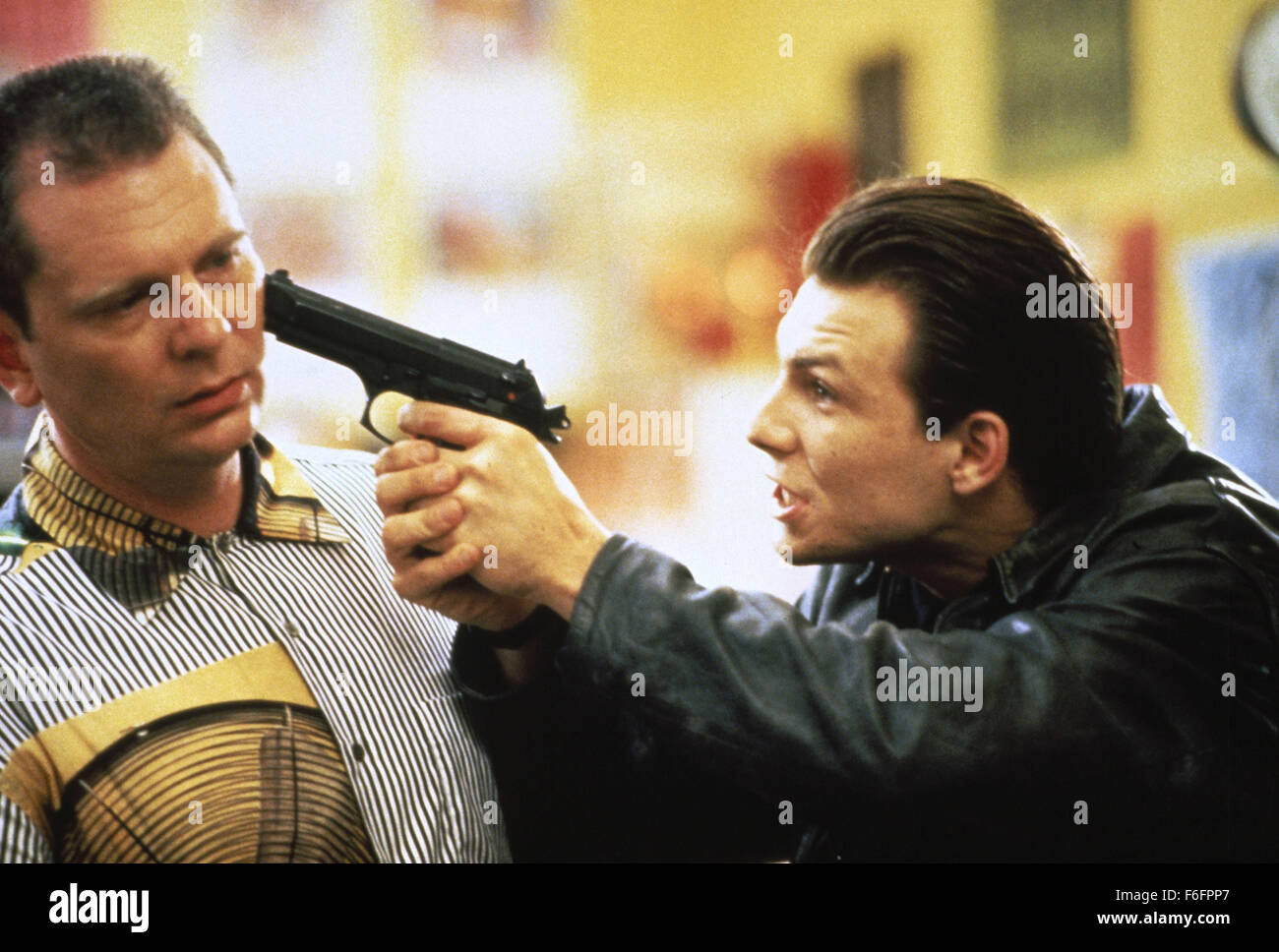 Jan 10, 1992; San Francisco, CA, USA; Actor CHRISTIAN SLATER (right) stars as George Kuffs in ...