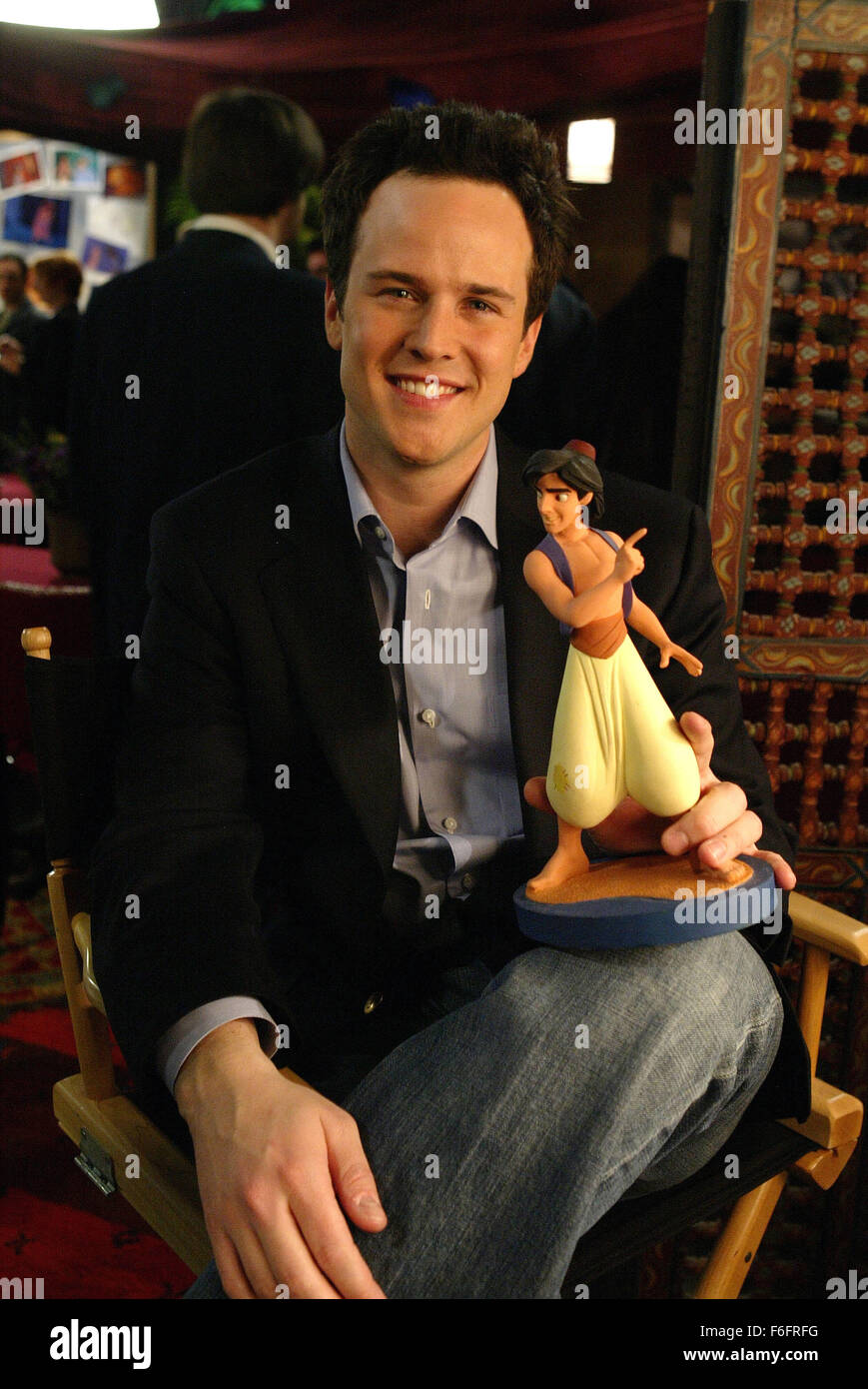 Nov 11, 1992; Los Angeles, CA, USA; SCOTT WEINGER as the voice of Aladdin in the animated family ...