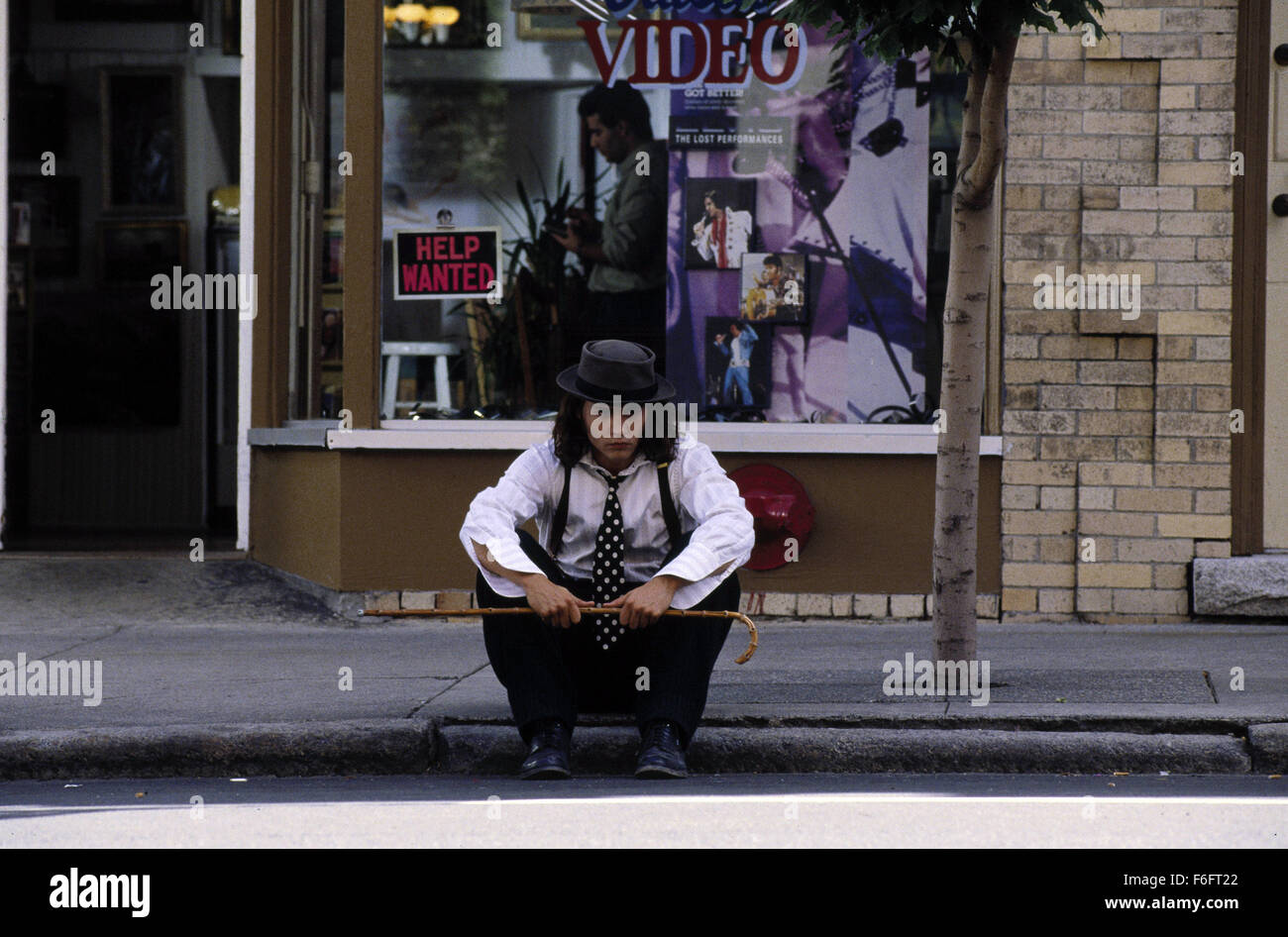 Apr 16, 1993; Spokane, WA, USA; JOHNNY DEPP as Sam in the comic ...