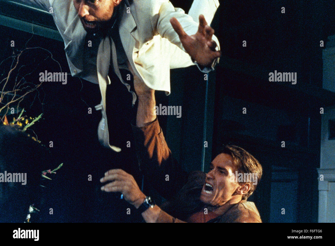 Jun 18, 1993; Los Angeles, CA, USA; ARNOLD SCHWARZENEGGER (bottom) as ...
