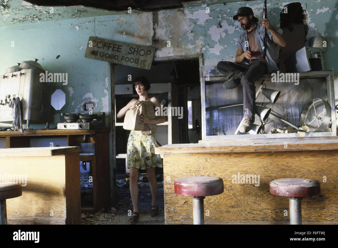 Sep 03, 1993; Mojave Desert, CA, USA; Actor BRAD PITT stars as Early ...