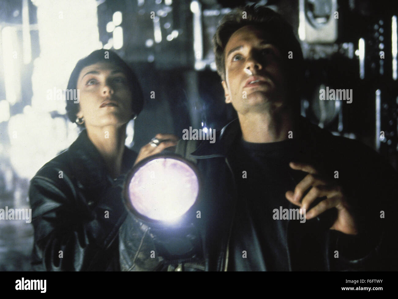 Sep 03, 1993; Mojave Desert, CA, USA; Actor DAVID DUCHOVNY stars as ...