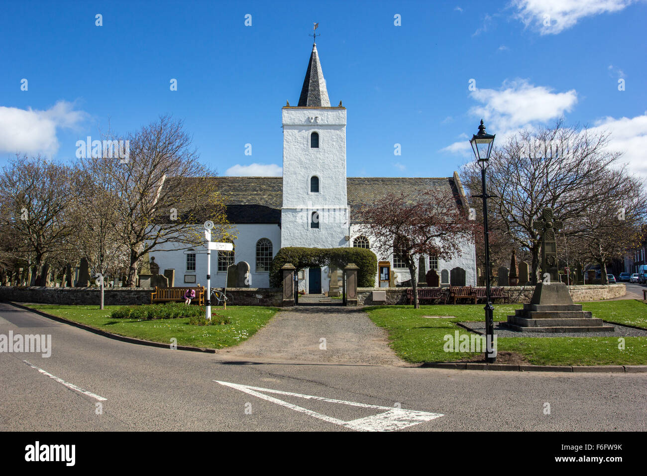 Gifford church in East Lothian Stock Photo - Alamy