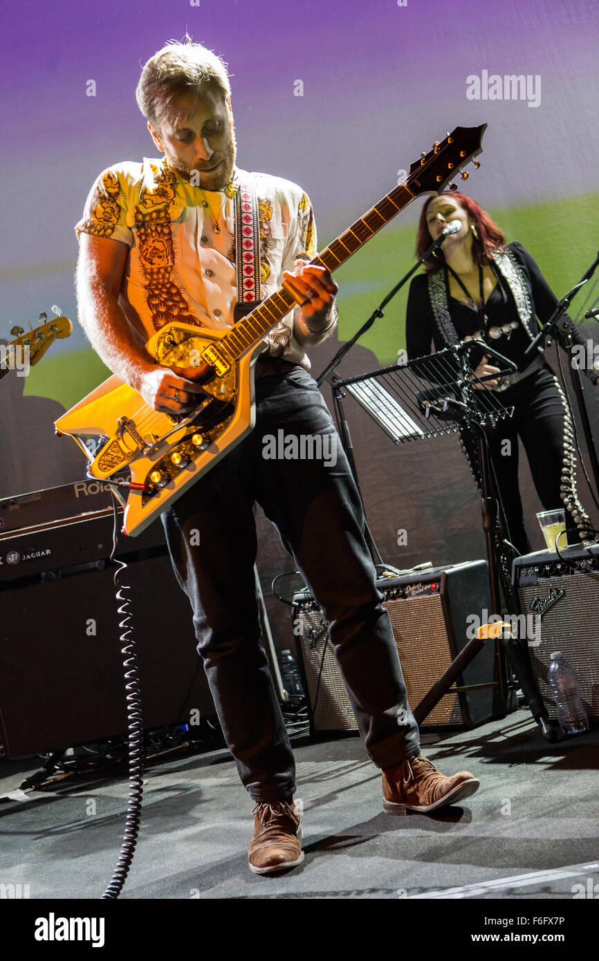 Milan, Italy. 16th Nov 2015. The American rock band THE ARCS a side ...