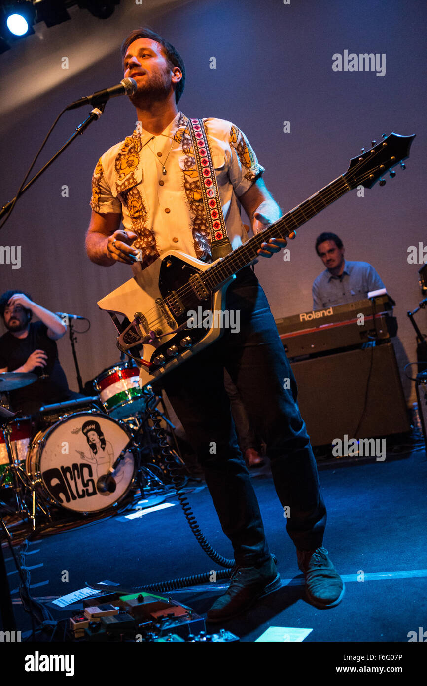 Milan, Italy. 16th Nov 2015. The American rock band THE ARCS a side ...