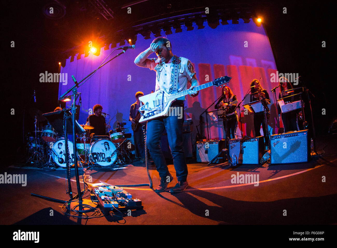 Milan, Italy. 16th Nov 2015. The American rock band THE ARCS a side ...