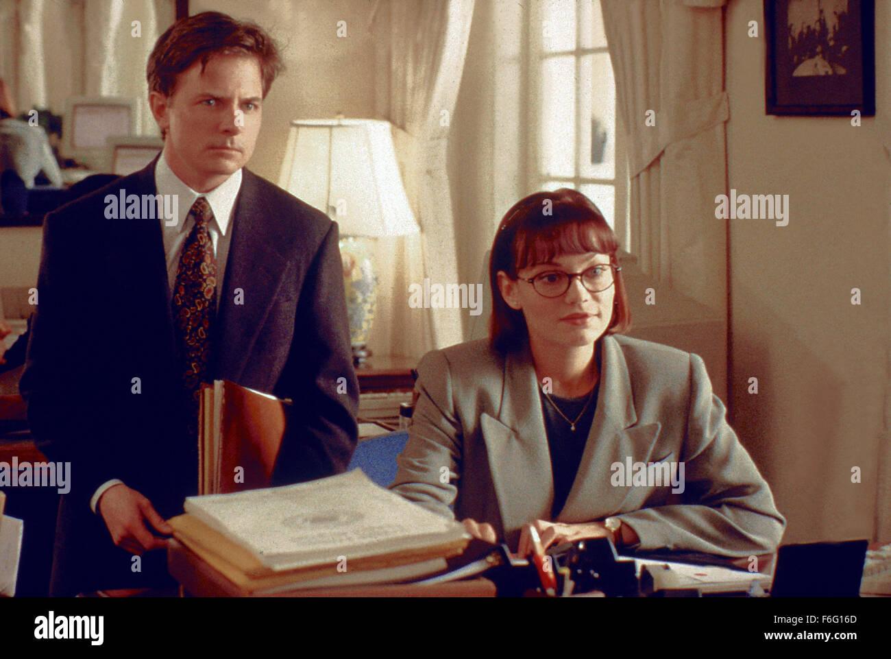 Feb 05, 1995; Hollywood, CA, USA; The romantic drama 'The American ...