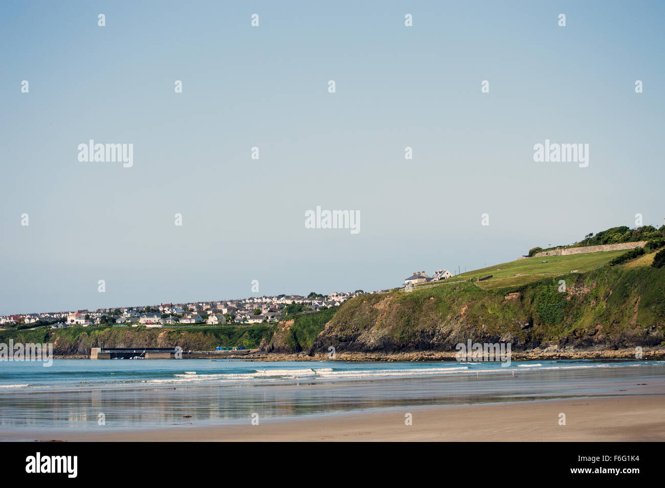 Tramore Beach in Wexford, Ireland Stock Photo - Alamy