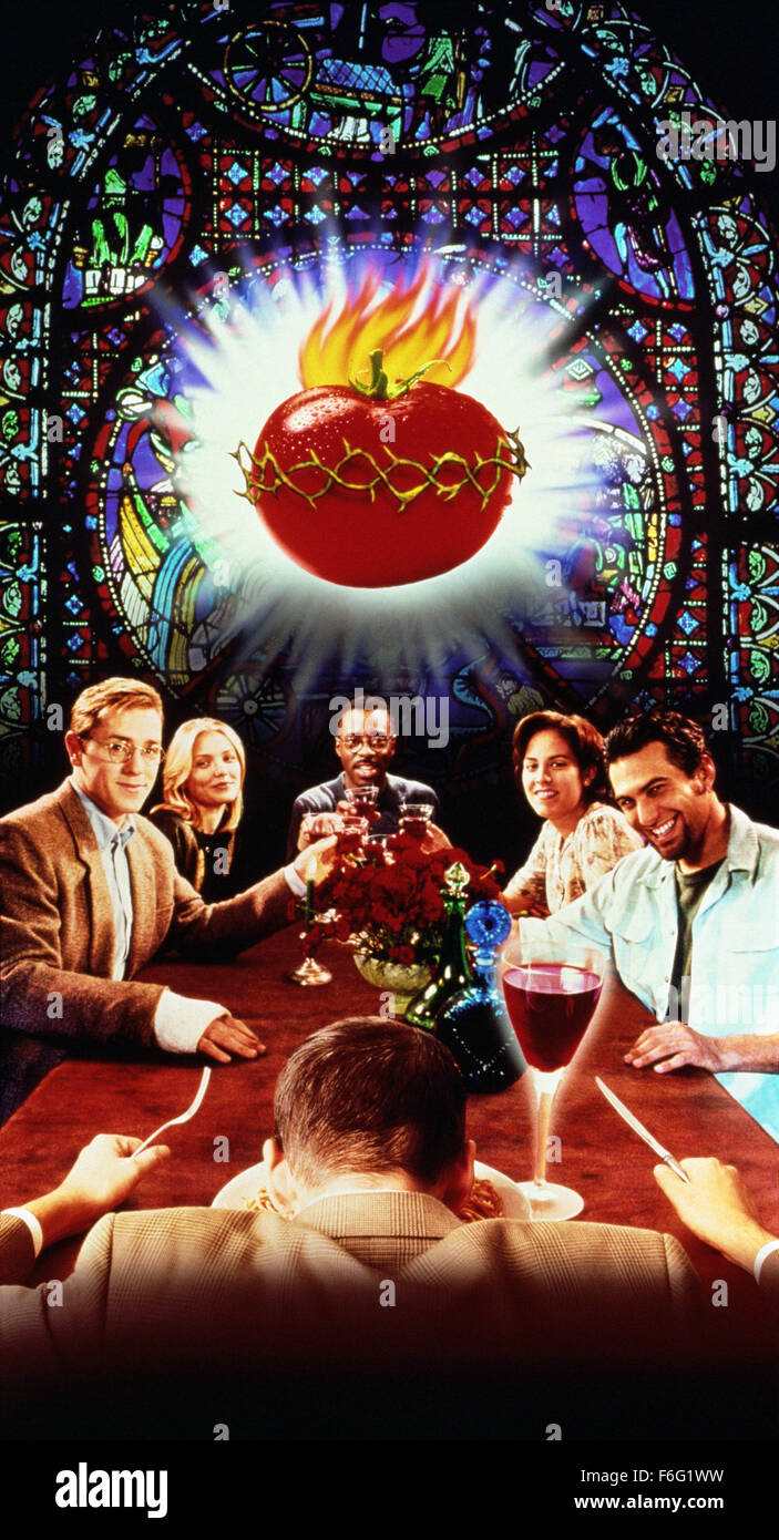 Sep 08, 1995; Los Angeles, CA, USA; Key poster art featuring (back left ...