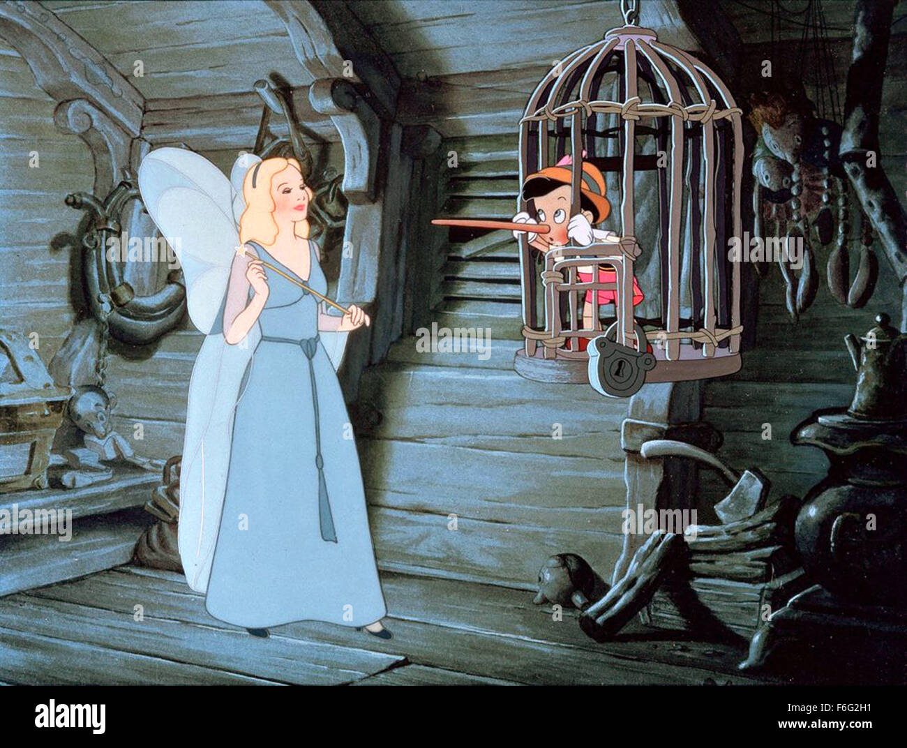 Jul 26, 1996; Los Angeles, CA, USA; A scene from the movie 'Pinnochio ...