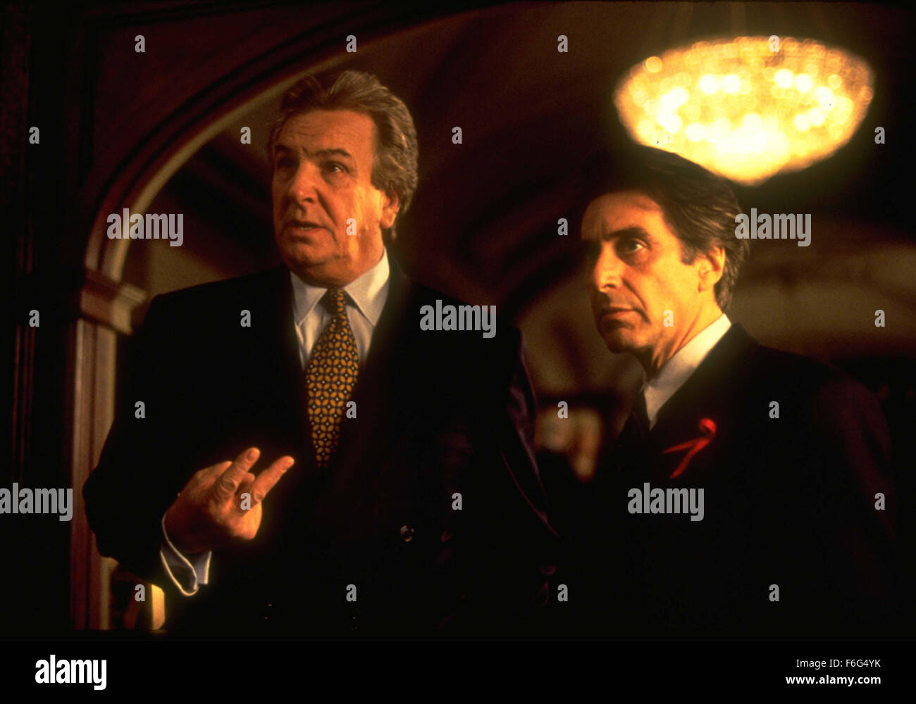 Feb 16, 1996; New York, NY, USA; Actors DANNY AIELLO as Frank Anselmo ...