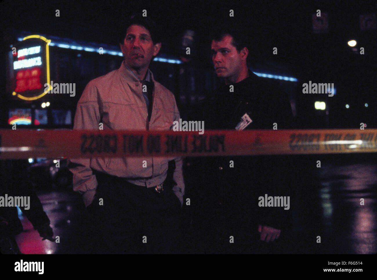 Feb 23, 1996; Seattle, WA, USA; Actor RAY LIOTTA (right) as Dr. David ...