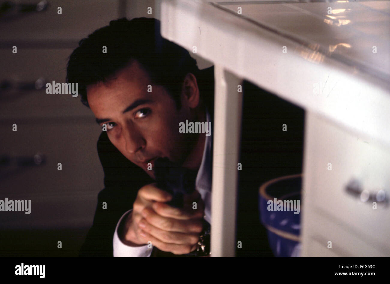 Mar 11, 1997; Los Angeles, CA, USA; Actor JOHN CUSACK as Martin Q.Blank ...