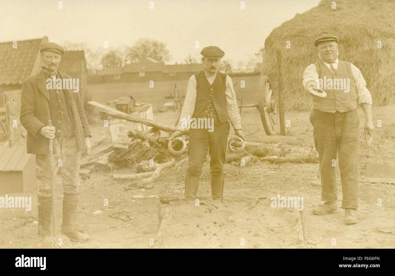 Quoits edwardian hi-res stock photography and images - Alamy