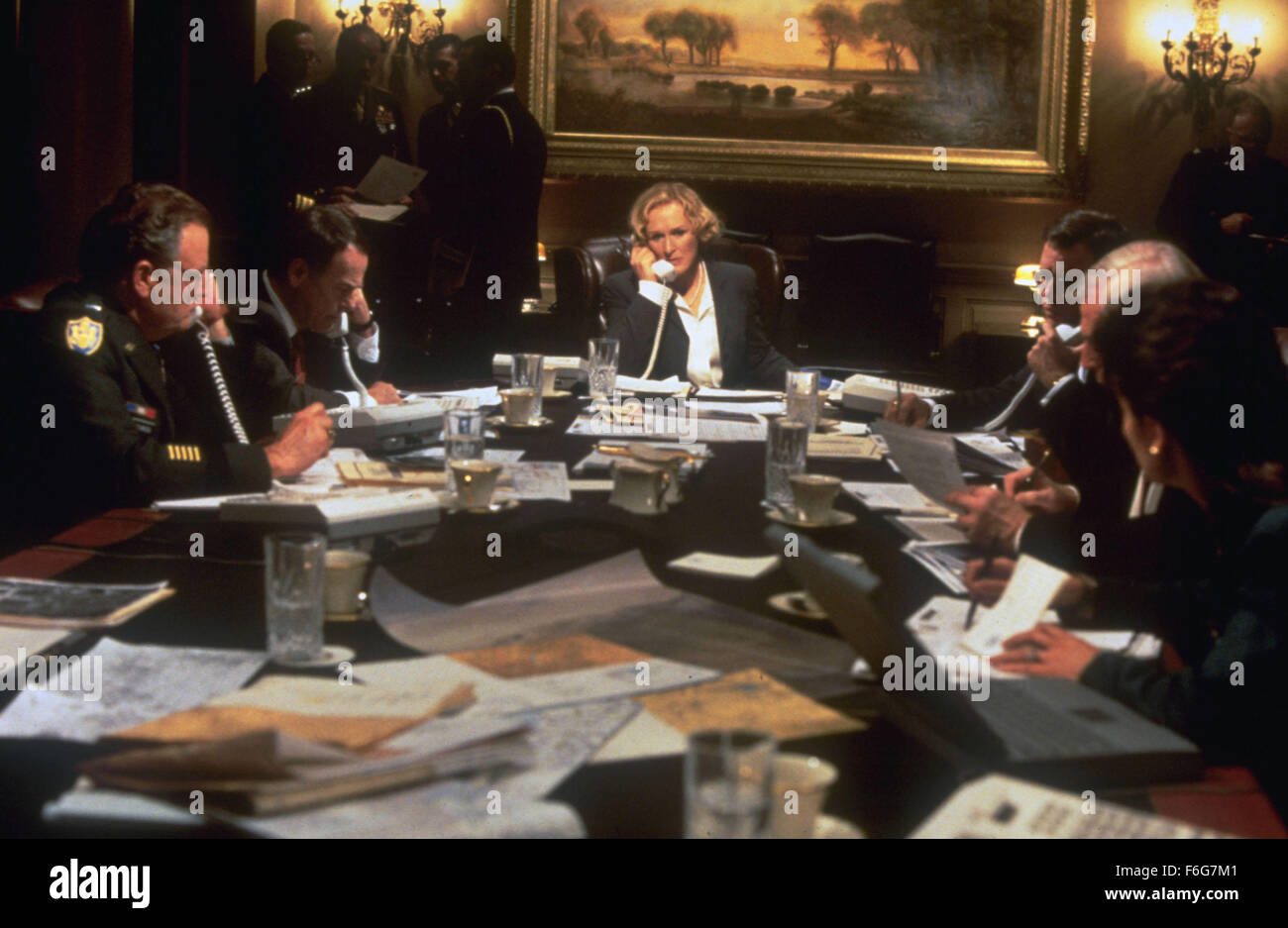 Jul 25, 1997; Cleveland, OH, USA;Actress GLENN CLOSE as Vice President ...