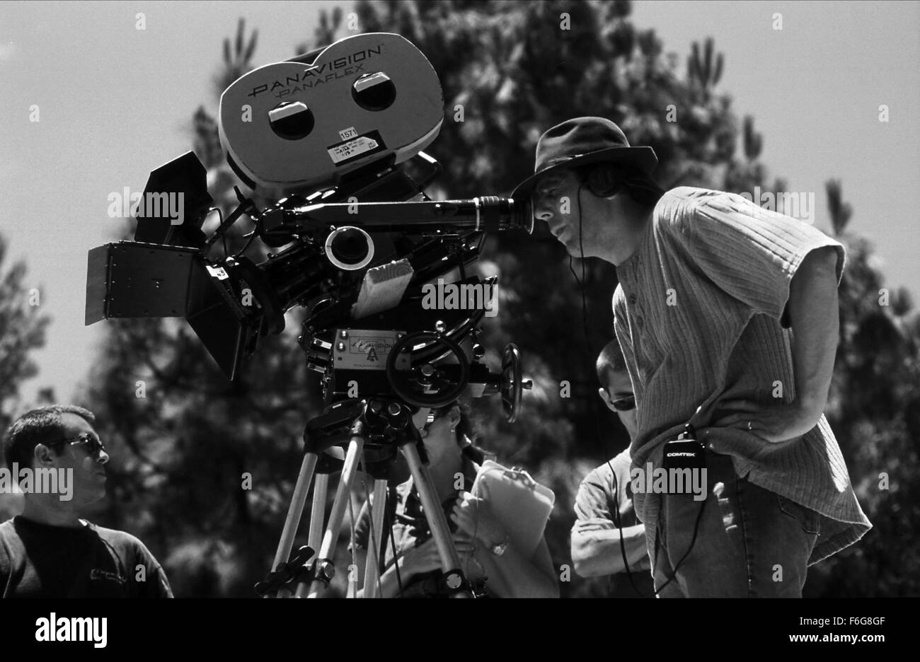 Oct 17, 1997; Los Angeles, CA, USA; Director ANDY WILSON on the set of ...