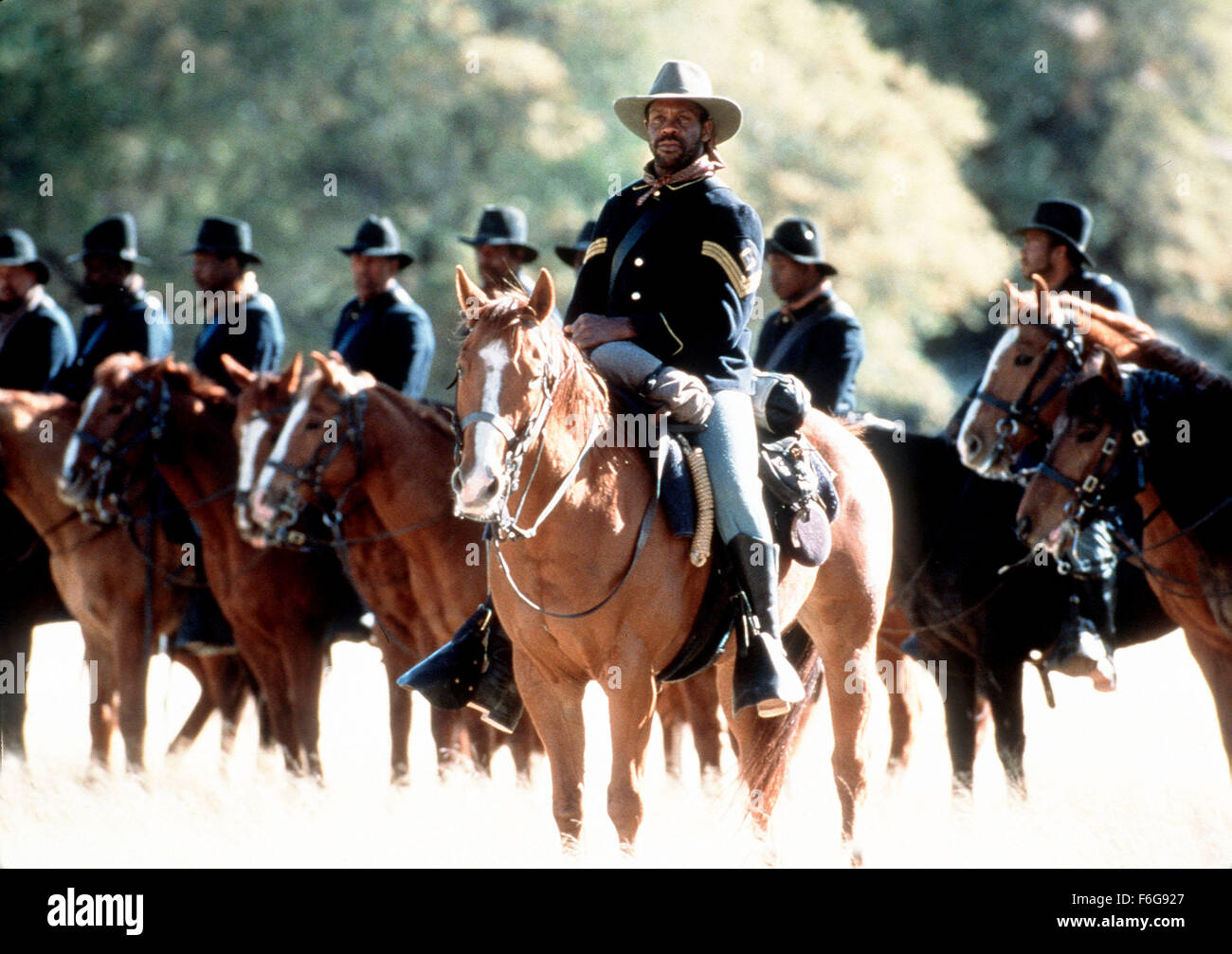 Nov 10, 1997; Hollywood, CA, USA; DANNY GLOVER as Sgt. Wyatt in the ...
