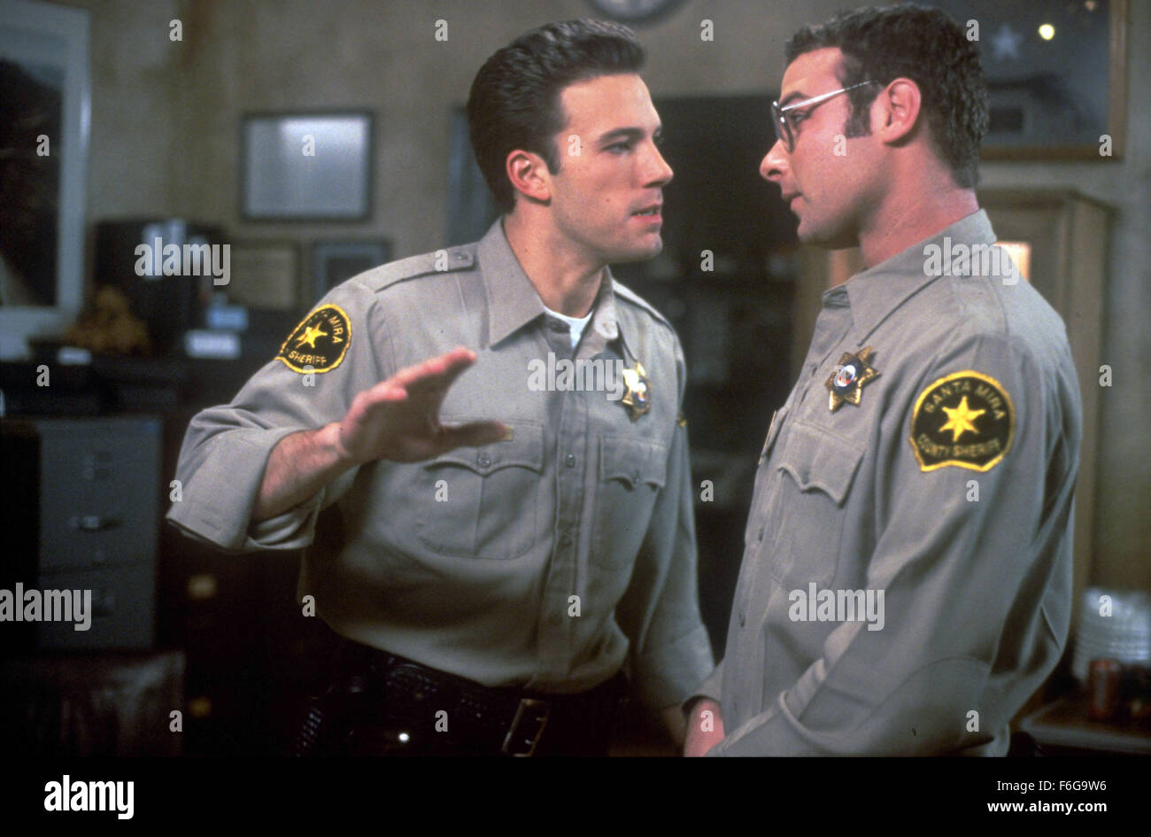 Jan 23, 1998; Denver, CO, USA; BEN AFFLECK and LIEV SCHREIBER star as ...