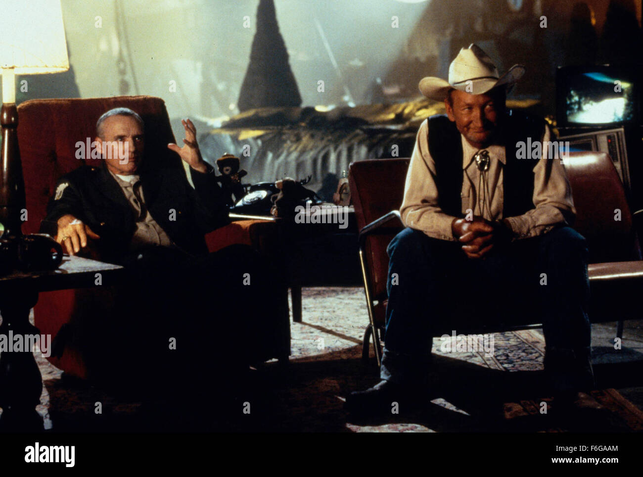 Mar 27, 1998; O'ahu, HI, USA; Actors DENNIS COOPER as Frank Slater and ...