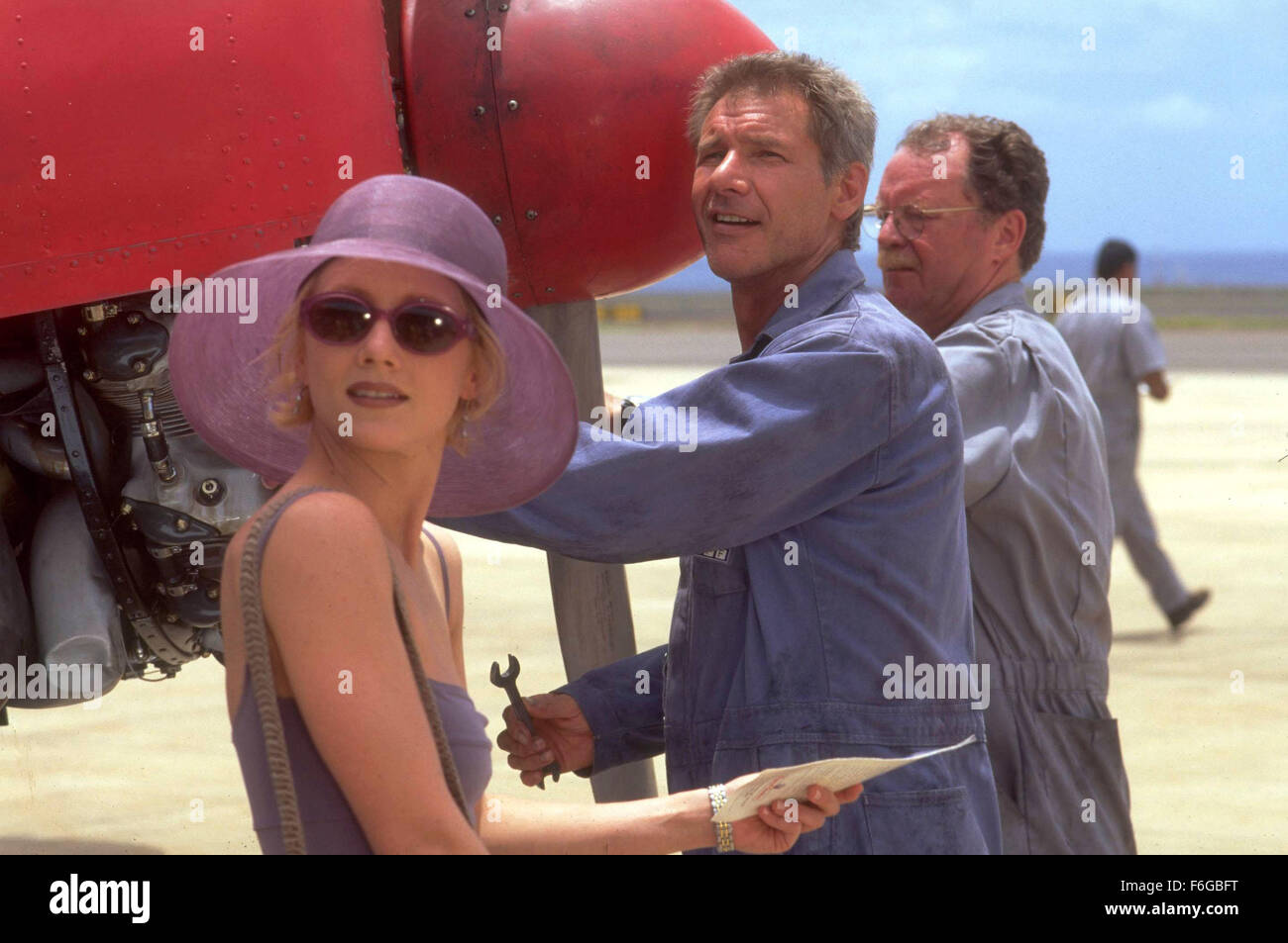 Jun 12, 1998; Kauai, HI, USA; Actor HARRISON FORD stars as Quinn Harris ...