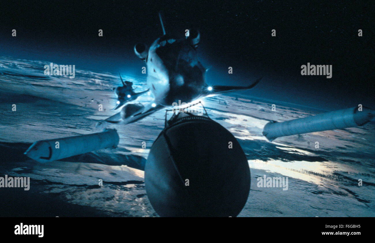 Jul 01, 1998; Houston, TX, USA; Scene from the thrilling action/sci-fi ...