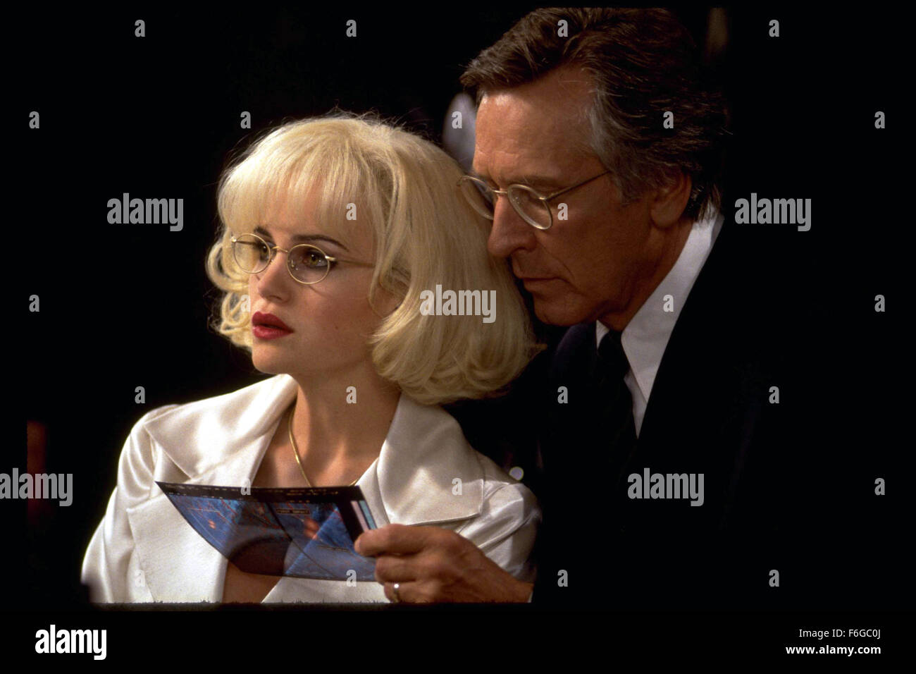 Jul 30, 1998; Hollywood, CA, USA; JOHN HEARD as Gilbert Powell and CARLA GUGINO as Julia ...