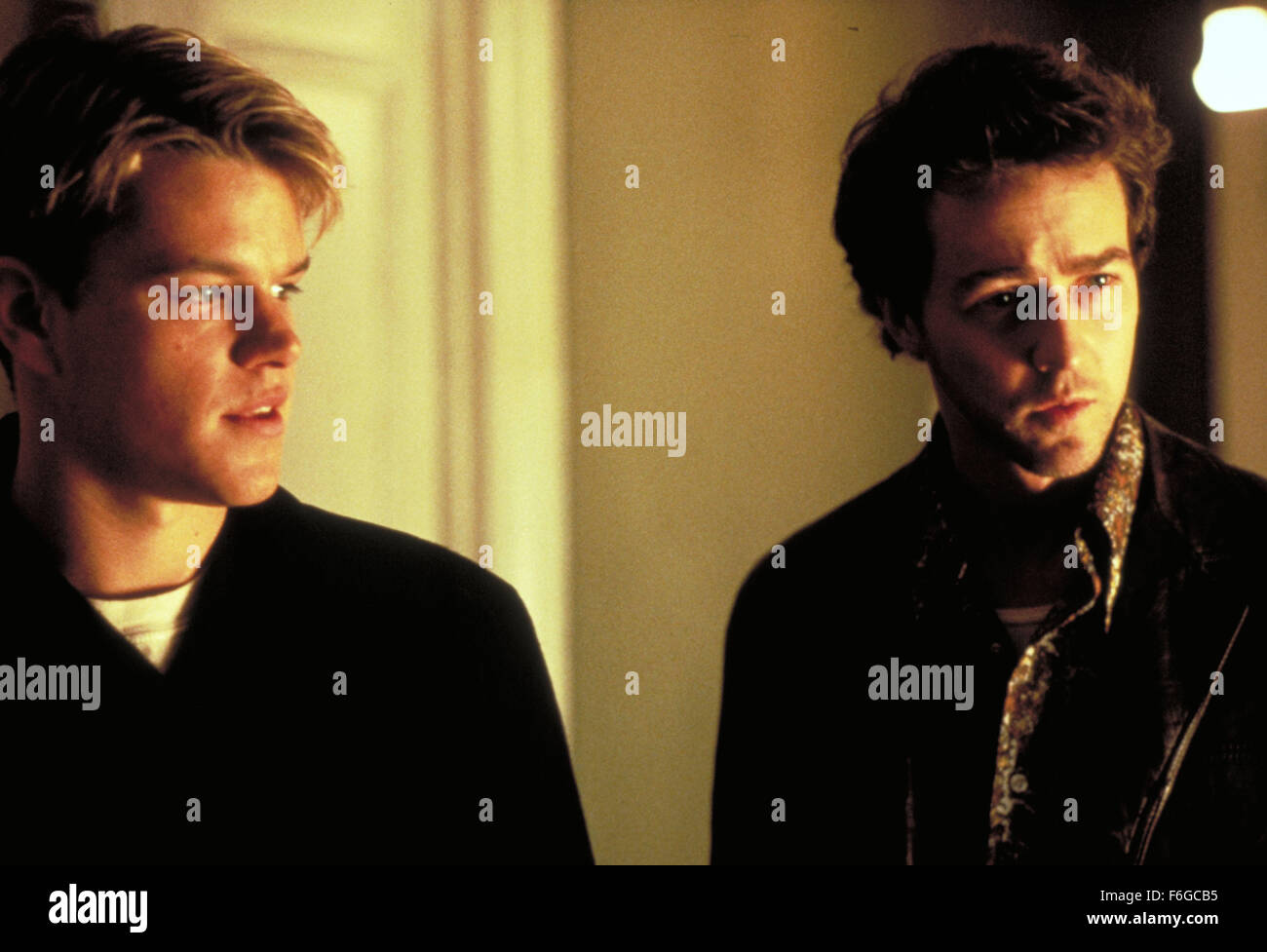 Sep 11, 1998; New York, NY, USA; Actors MATT DAMON as Mike McDermott ...