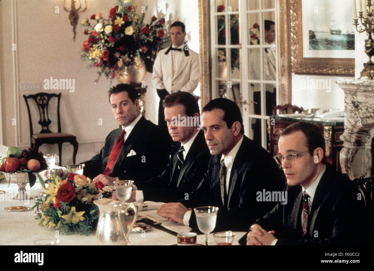 Sep 12, 1998; Boston, MS, USA; Actors JOHN TRAVOLTA as Jan Schlichtmann ...