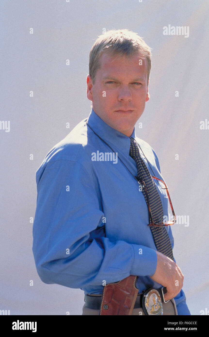 Sep 13, 1998; Bakersfield, CA, USA; Actor KIEFER SUTHERLAND as John Box ...