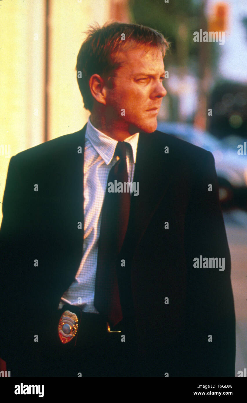 Apr 12, 1999; Hollywood, CA, USA; KIEFER SUTHERLAND as Mickey Hayden in ...