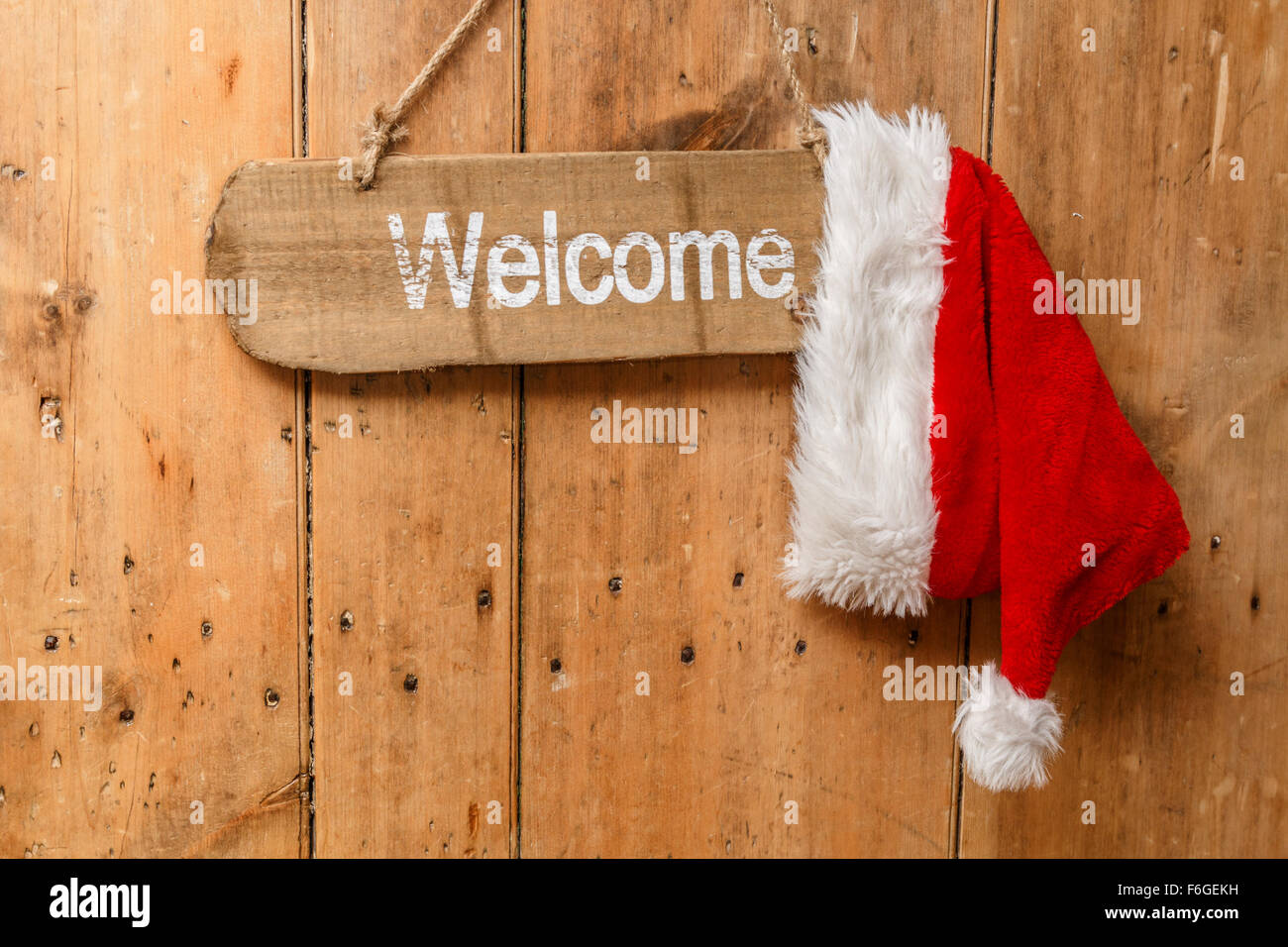 Welcome santa hi-res stock photography and images - Alamy