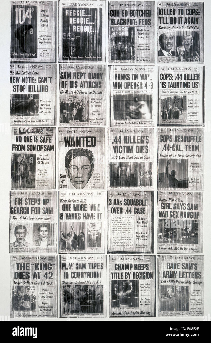 May 21,1999; New York, NY, USA; Art cover for 'Summer of Sam'. Directed ...