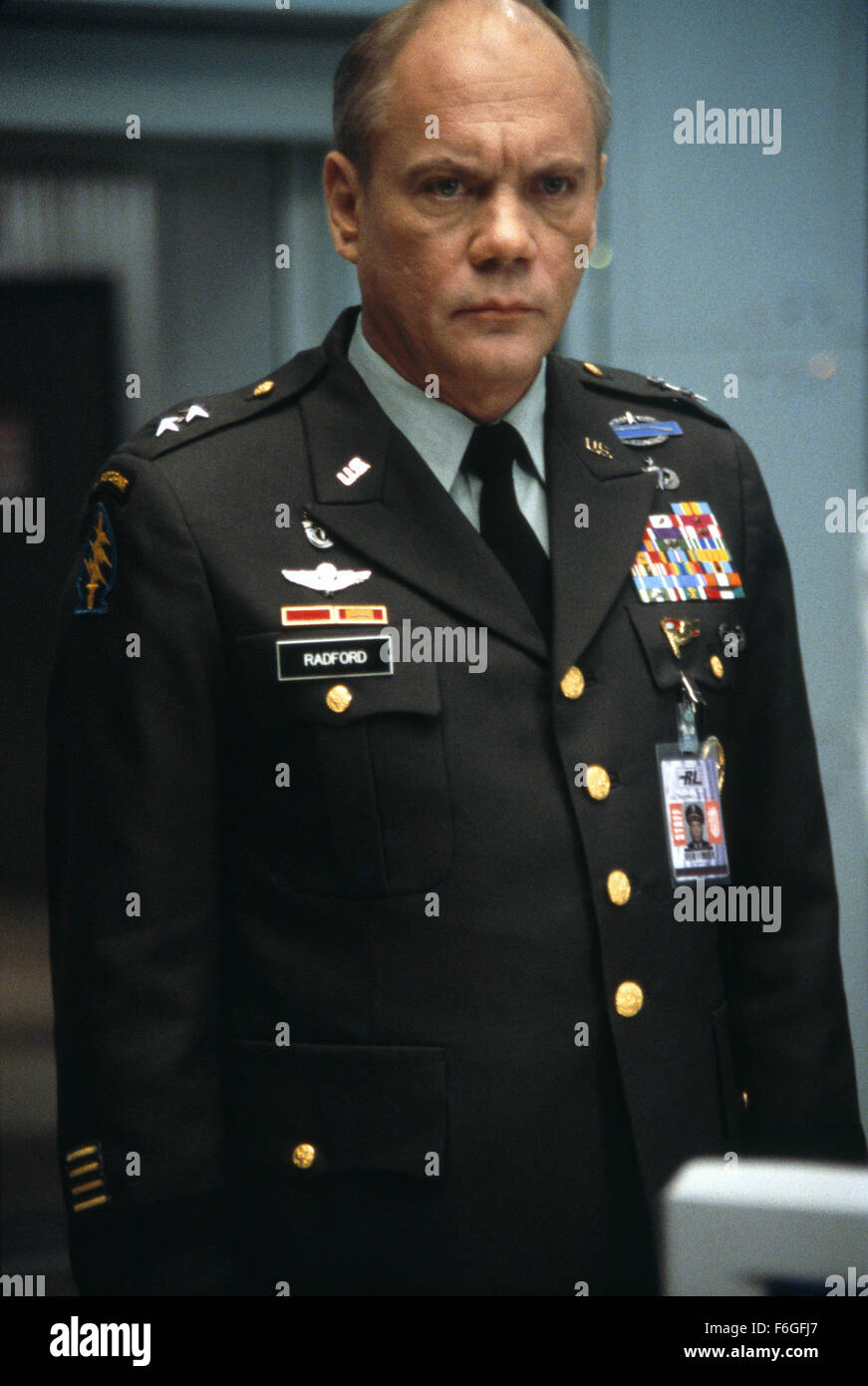 Jul 04, 1999; Dallas, TX, USA; DANIEL VON BARGEN as Gen. Radford in the ...