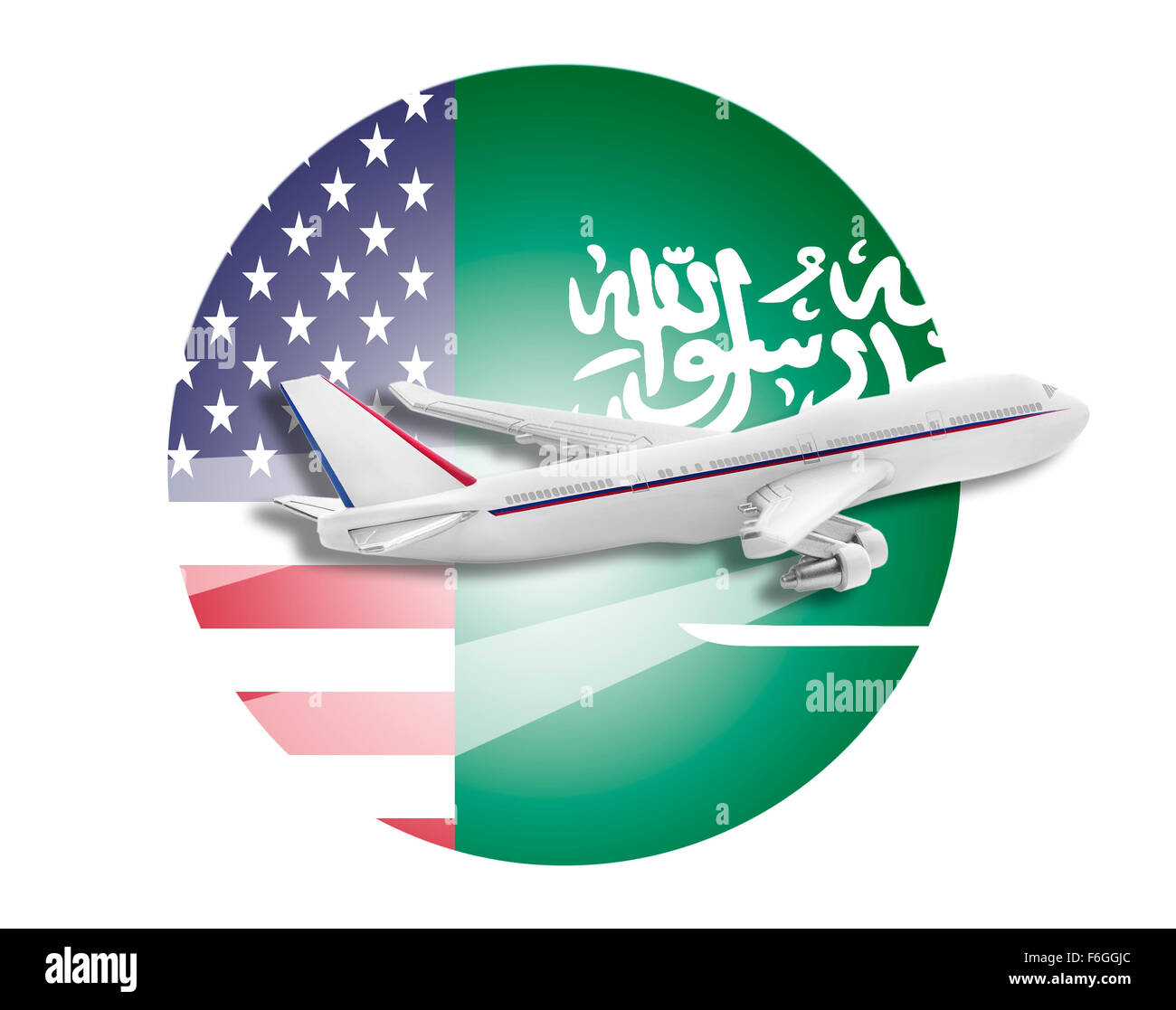Saudi arabia united states flag hi-res stock photography and images - Alamy