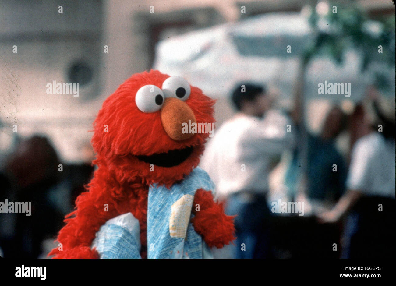 Oct 01, 1999; Hollywood, CA, USA; Elmo the Muppet, with his fuzzy blue ...