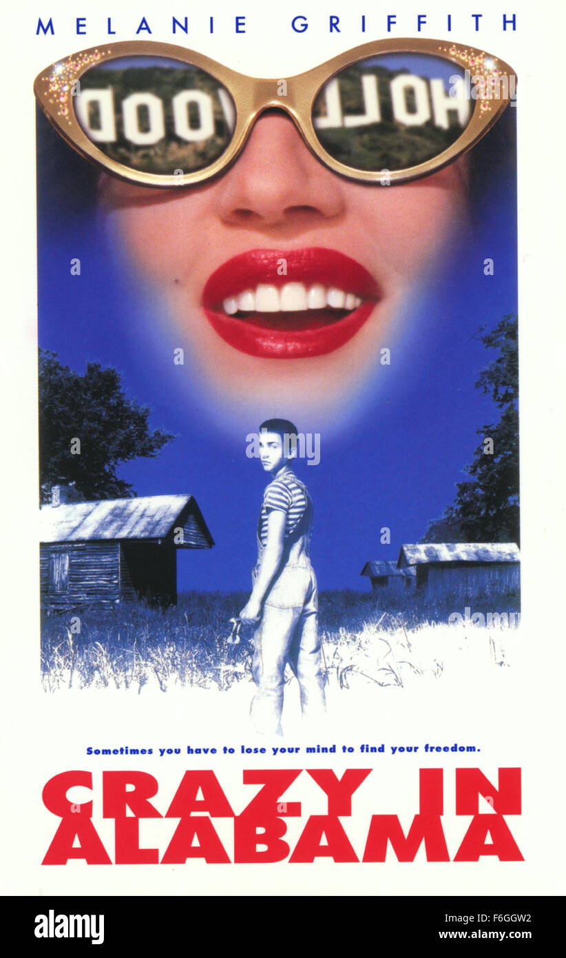 RELEASE DATE: October 22, 1999. MOVIE TITLE: Crazy in Alabama. STUDIO ...