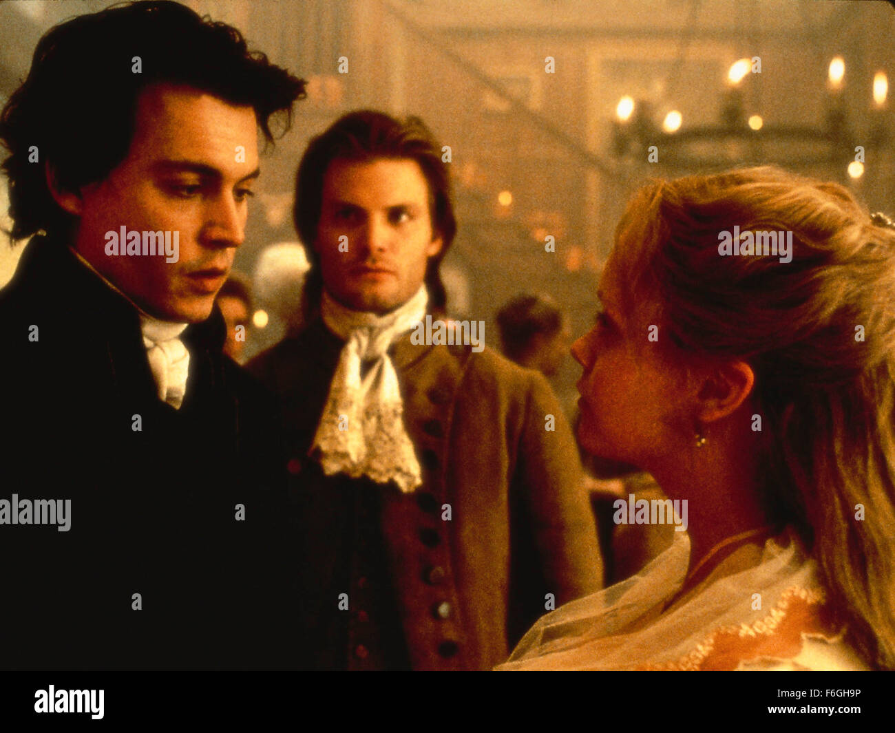 Nov 17, 1999; London, England, UK; JOHNNY DEPP and CHRISTINA RICCI star ...