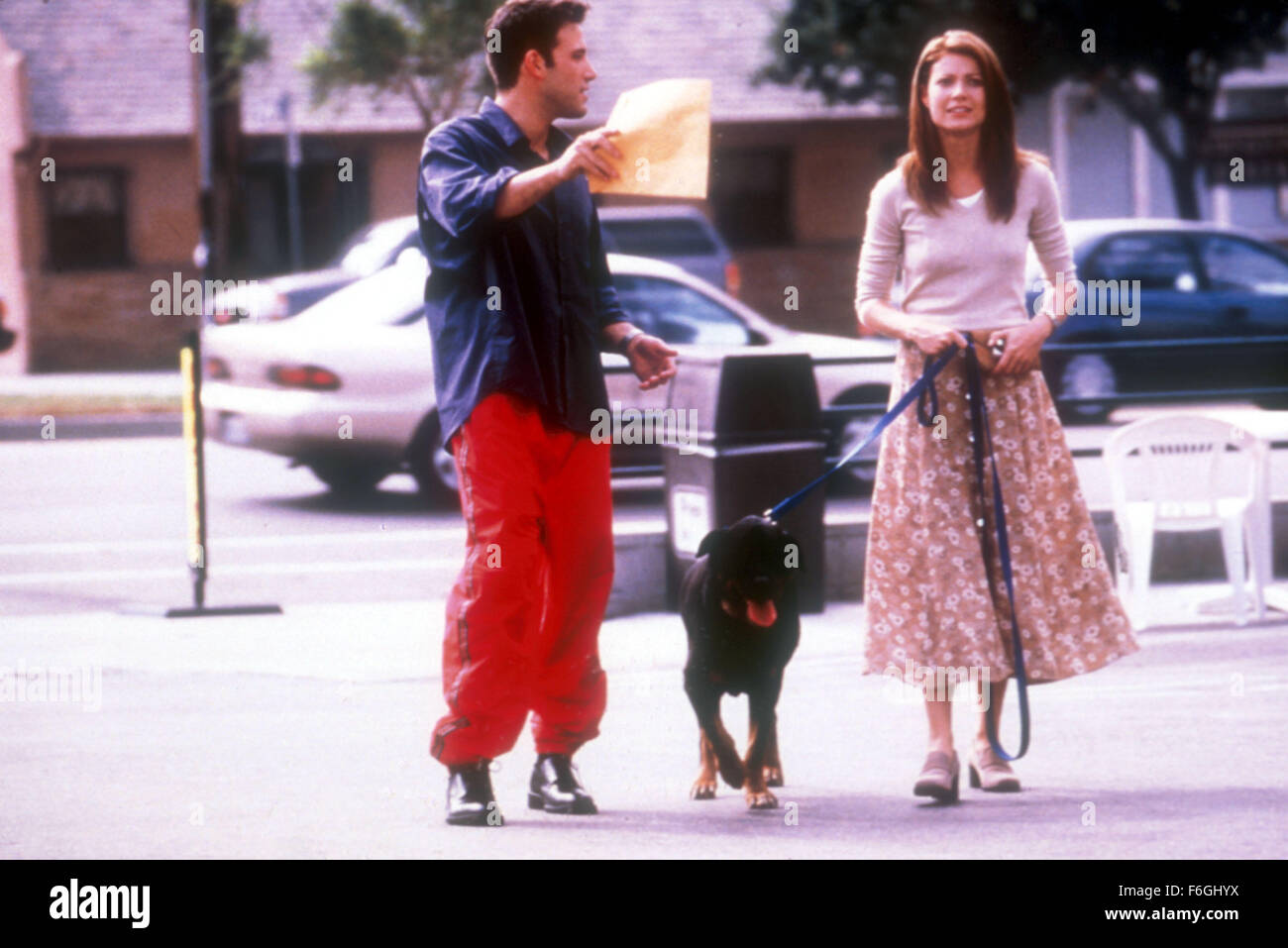 Aug 11, 2000; Hollywood, California, USA; Actors BEN AFFLECK and ...