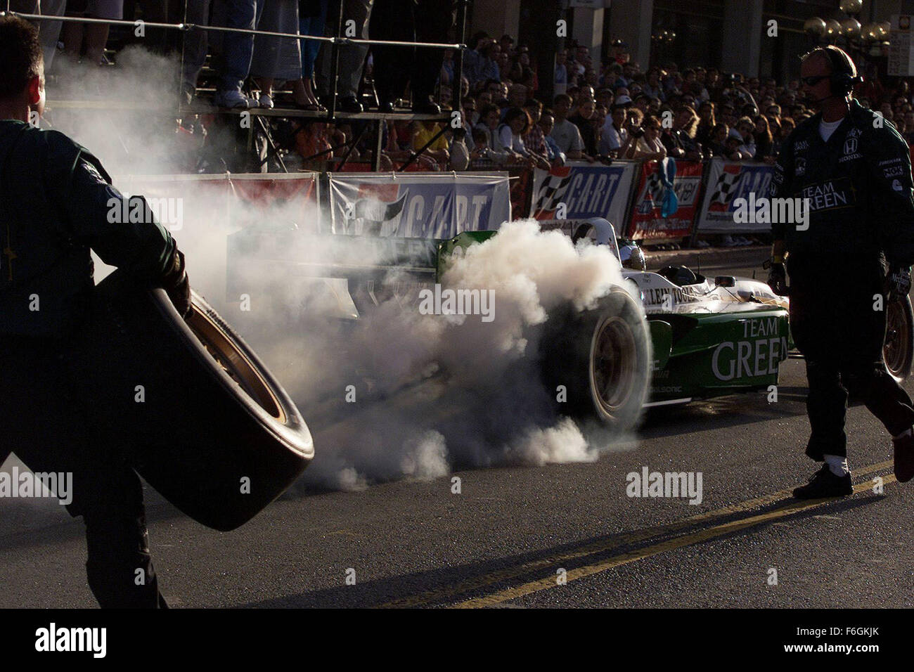 Nov 01, 2000; Los Angeles, CA, USA; A moment of the race car exhibition ...