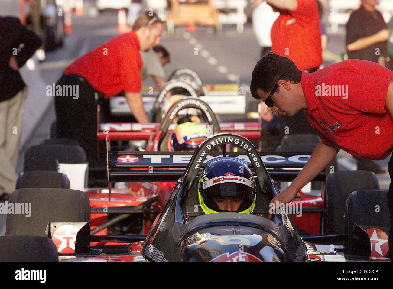 Nov 01, 2000; Los Angeles, CA, USA; A moment of the race car exhibition ...