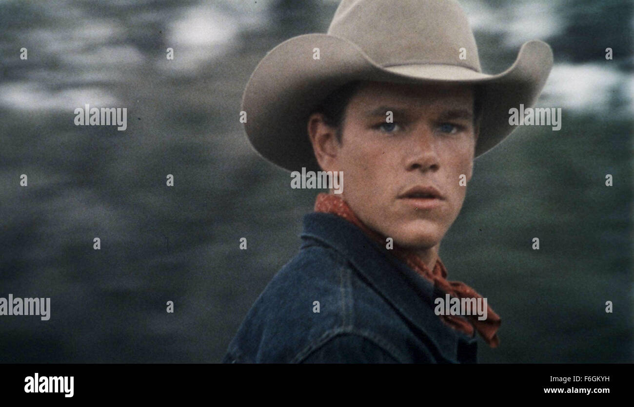 Nov 08, 2000; Hollywood, CA, USA; MATT DAMON in 'All the Pretty Horses ...