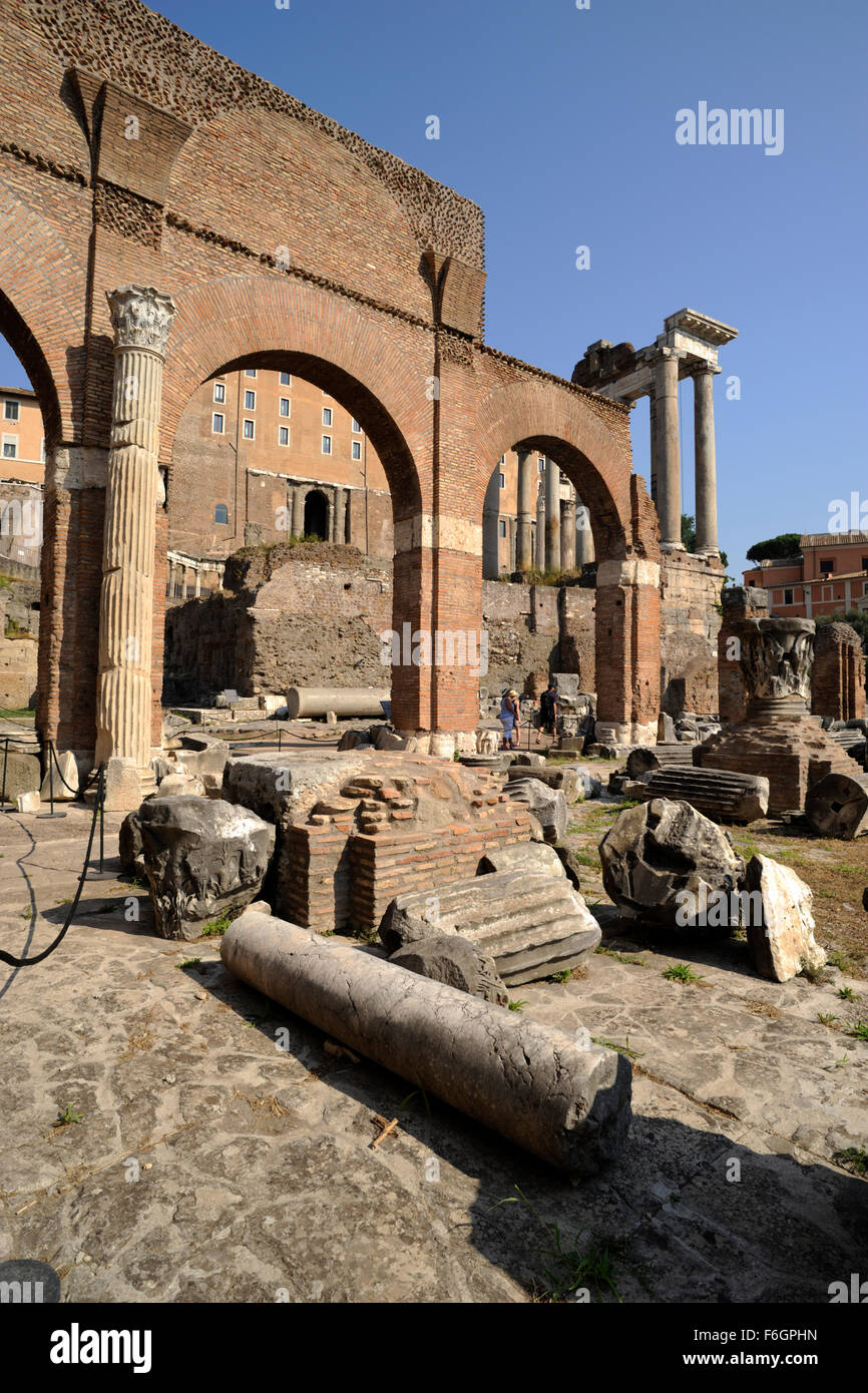 Basilica julia hi-res stock photography and images - Alamy