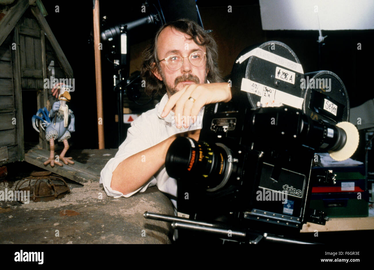 60 08, 2000; Hollywood, CA, USA; Director PETER LORD on the set of the ...