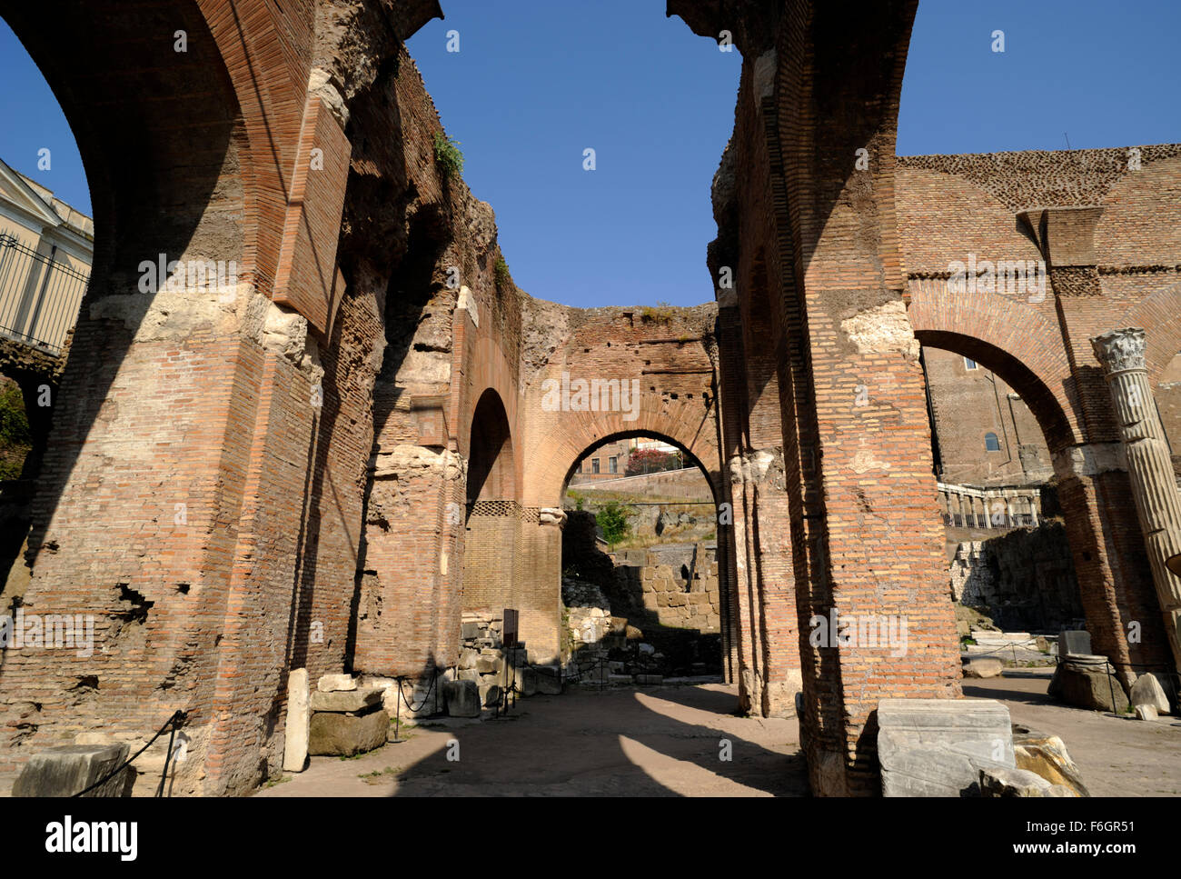 Basilica Julia, Roman Forum, Rome, Italy Stock Photo - Alamy