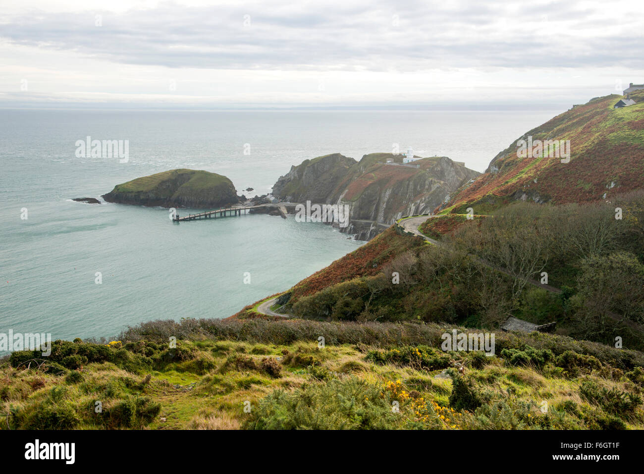 Lundy Island in the Bristol Channel Stock Photo - Alamy