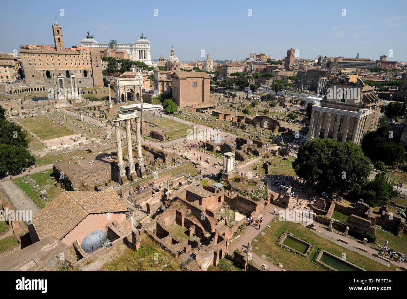 Italy, Rome, Roman Forum Stock Photo - Alamy