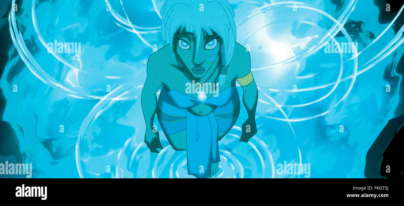 Jun 03, 2001; Los Angeles, CA, USA; Scene from the animated action ...