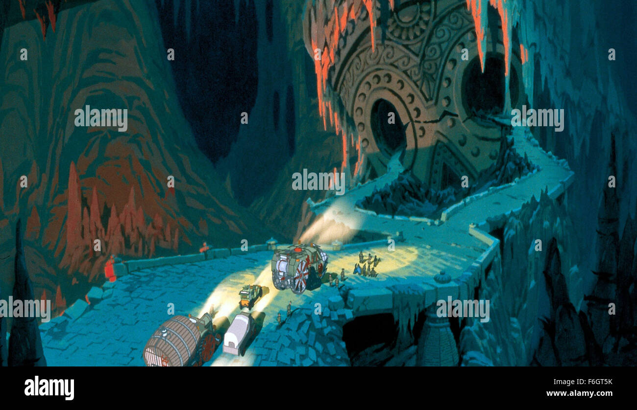 Jun 03, 2001; Los Angeles, CA, USA; Scene from the animated action ...