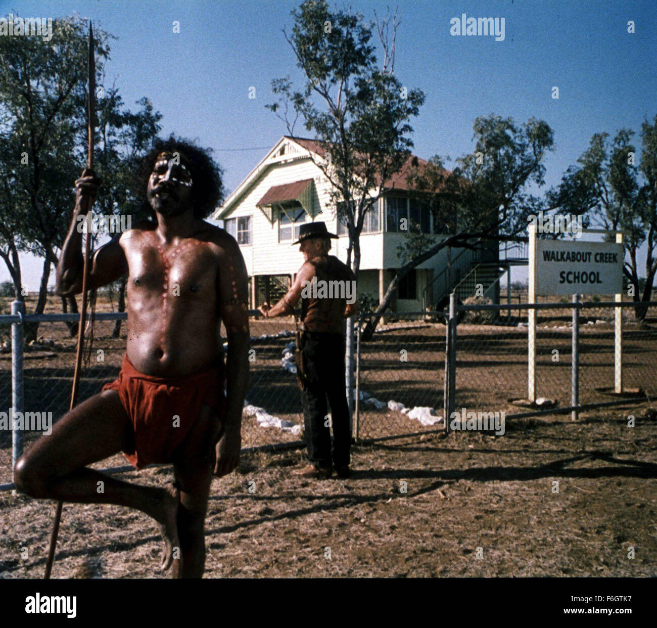 Mar 06, 2001; Los Angeles, CA, USA; ALEC WILSON as Jacko & PAUL HOGAN ...