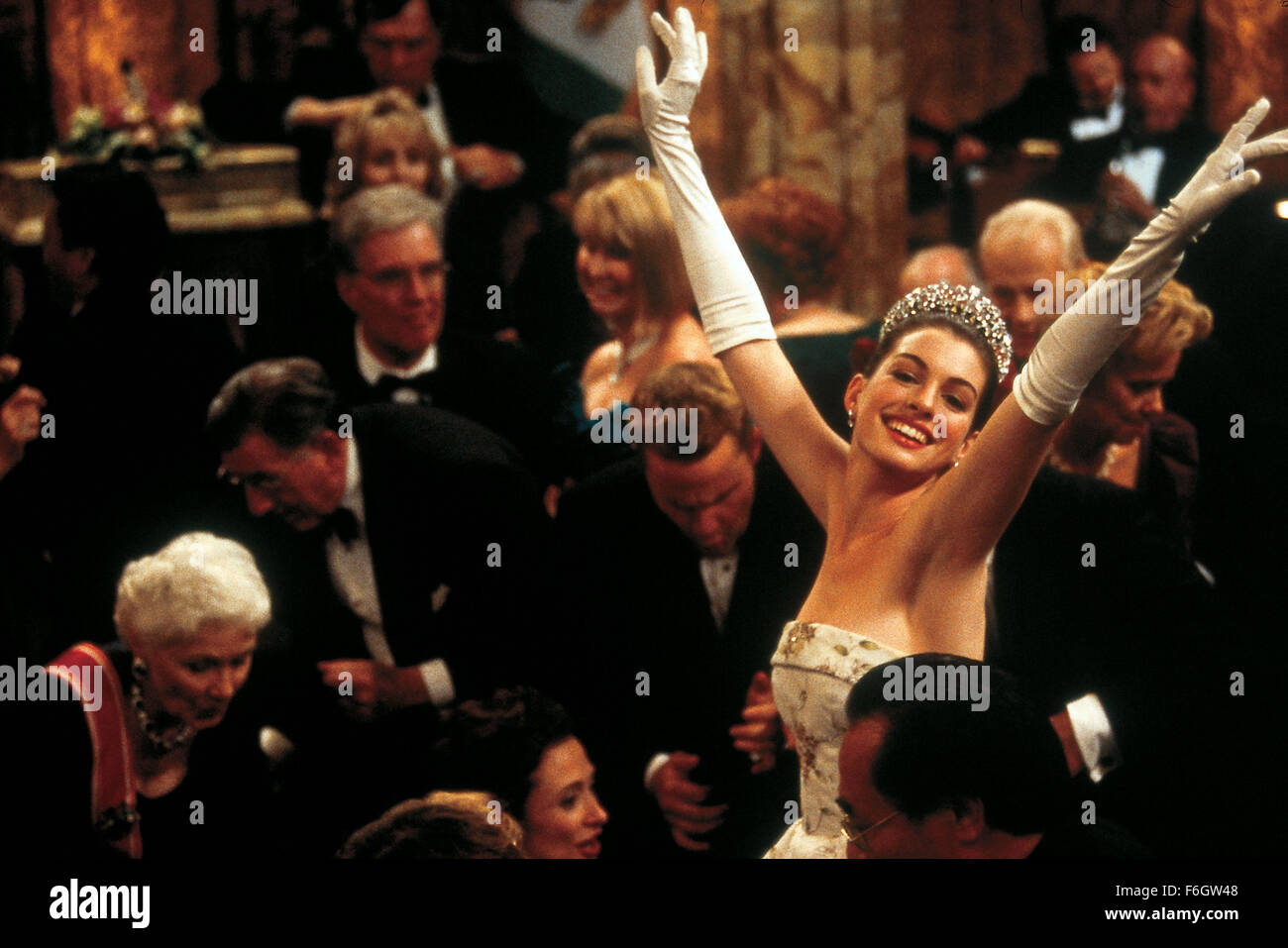 Jul 29, 2001; Los Angeles, CA, USA; ANNE HATHAWAY stars as Mia ...